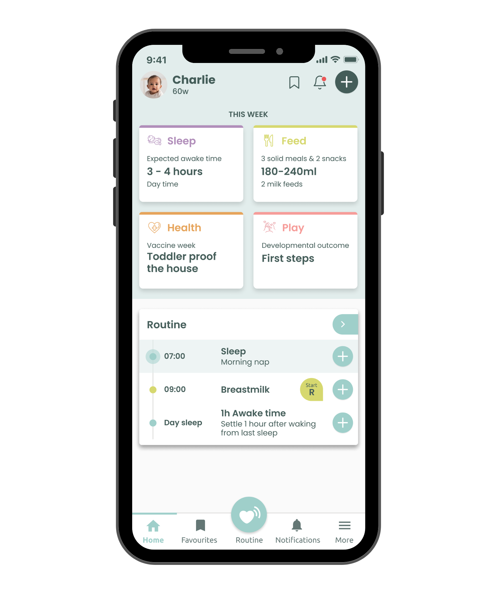 Baby Development App - Parentsense