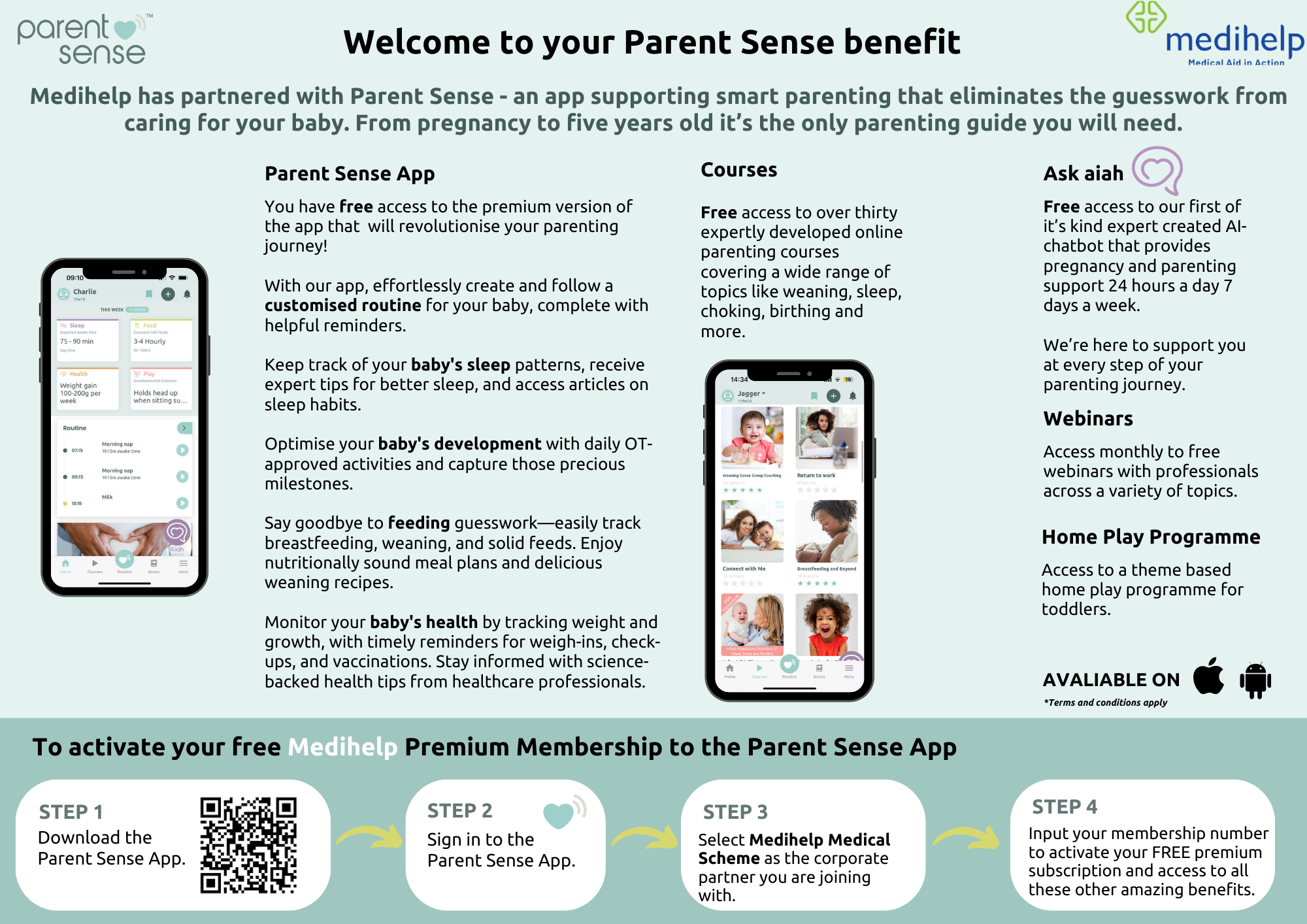Medihelp FAQ - Parentsense